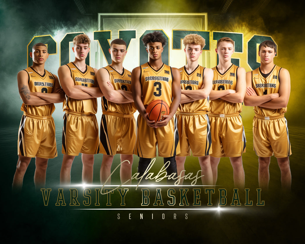 Elite Edge Basketball Photoshop Banner Digitial Background Template ...