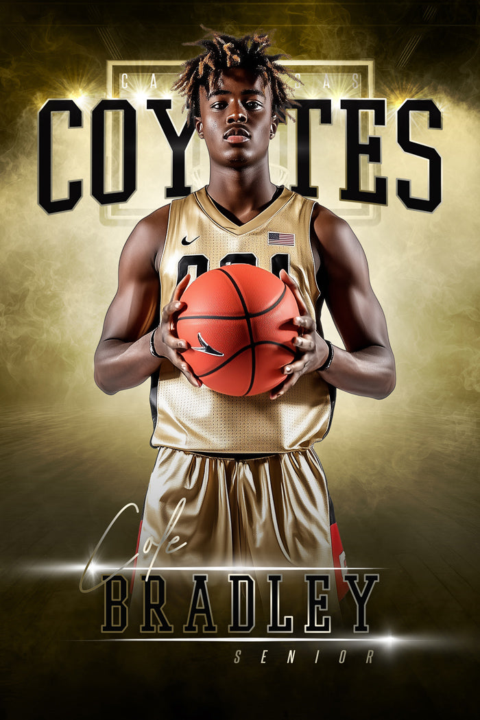 Elite Edge Basketball Photoshop Banner Digitial Background Template ...